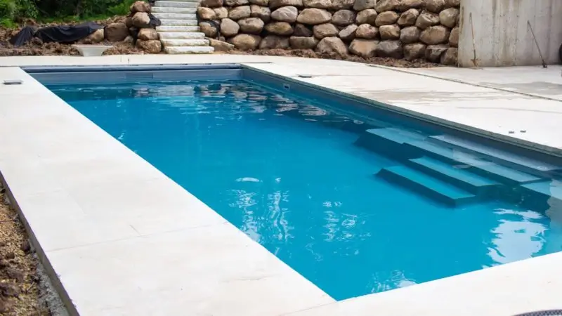 The Celebration Fiberglass Pool | Ulrich Pools Fargo