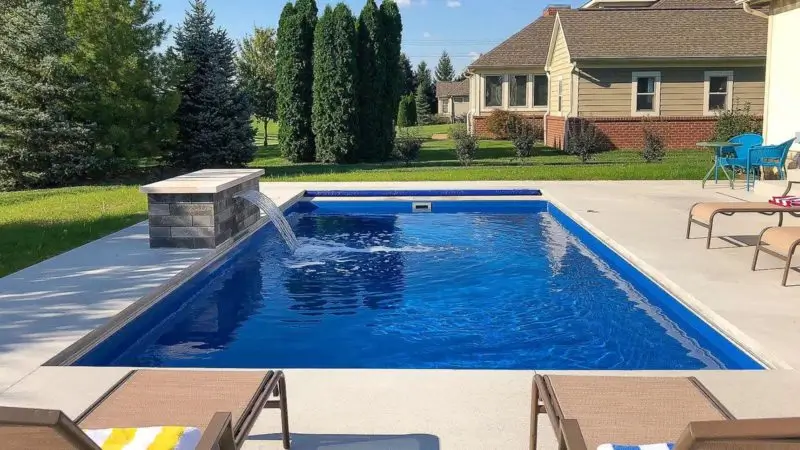 The Freedom Fiberglass Pool | Ulrich Pools