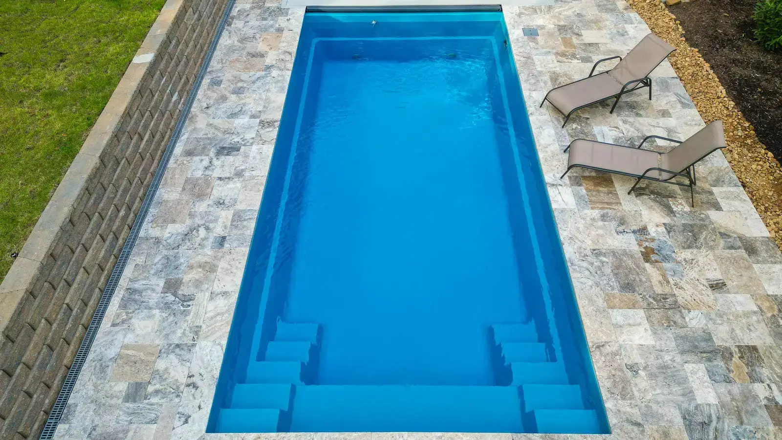 The Freedom Fiberglass Pool | Ulrich Pools