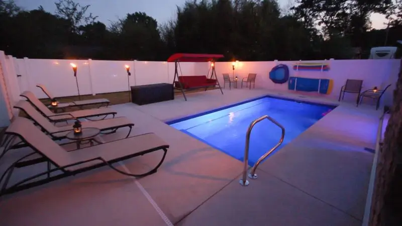 The Vision Fiberglass Pool | Ulrich Pools Fargo